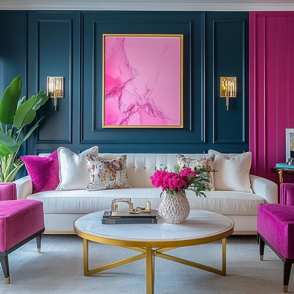 Título reescrito: **Cores que Combinam com Rosa: 10 Opções Incríveis ...